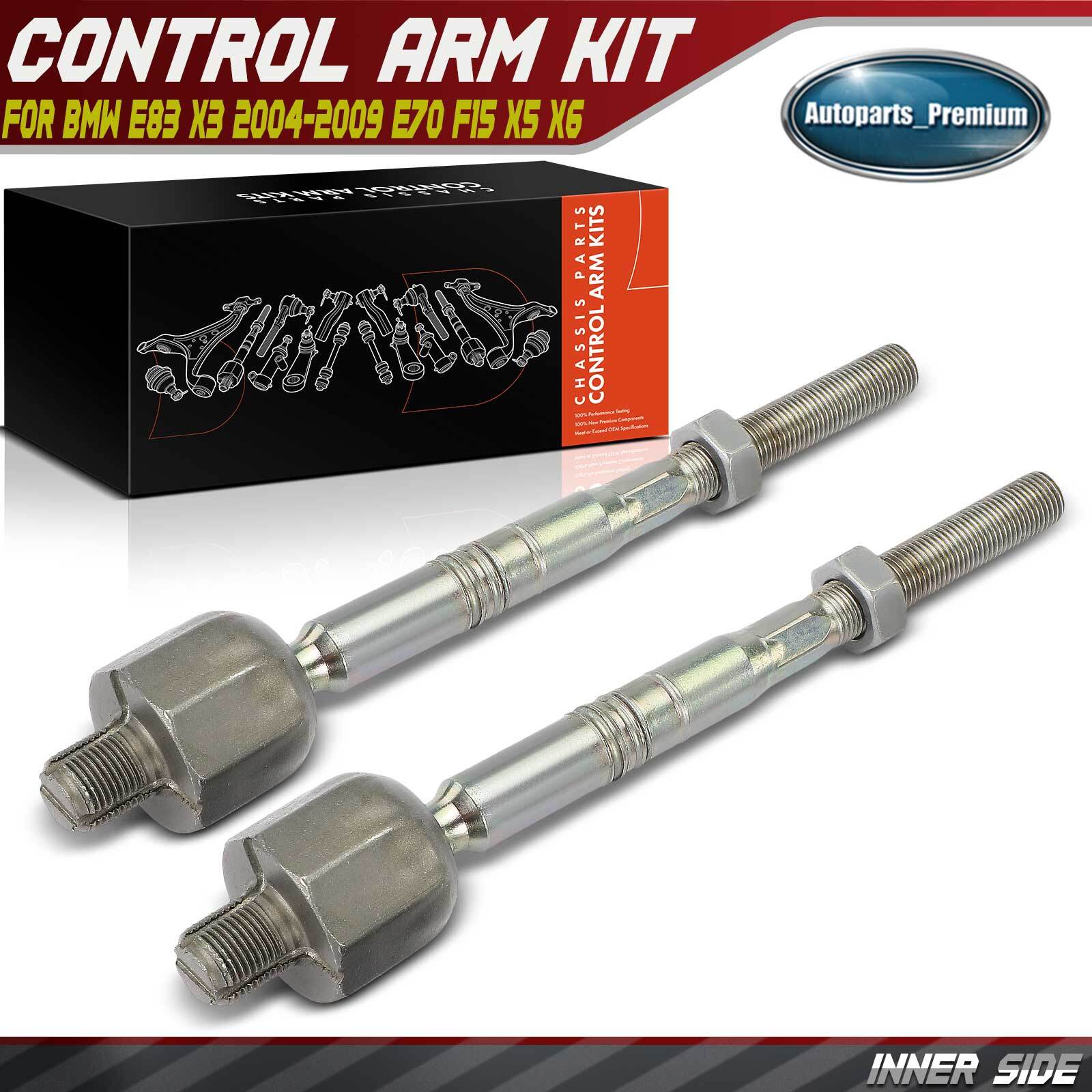 2x Inner Tie Rod End for BMW E83 X3 2004-2009 E70 F15 X5 2007-2013 X6 ...