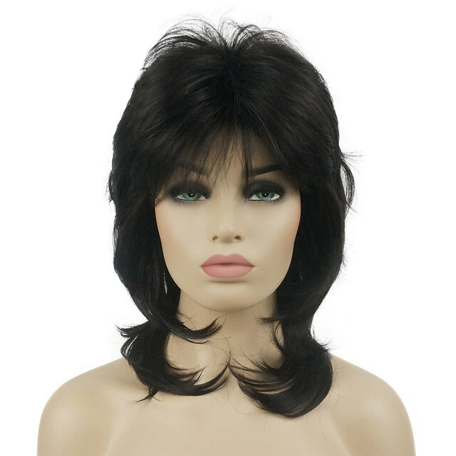 Long Soft Shaggy Layered Cut Wigs Full Wig Mullet Wigs for Cosplay ...