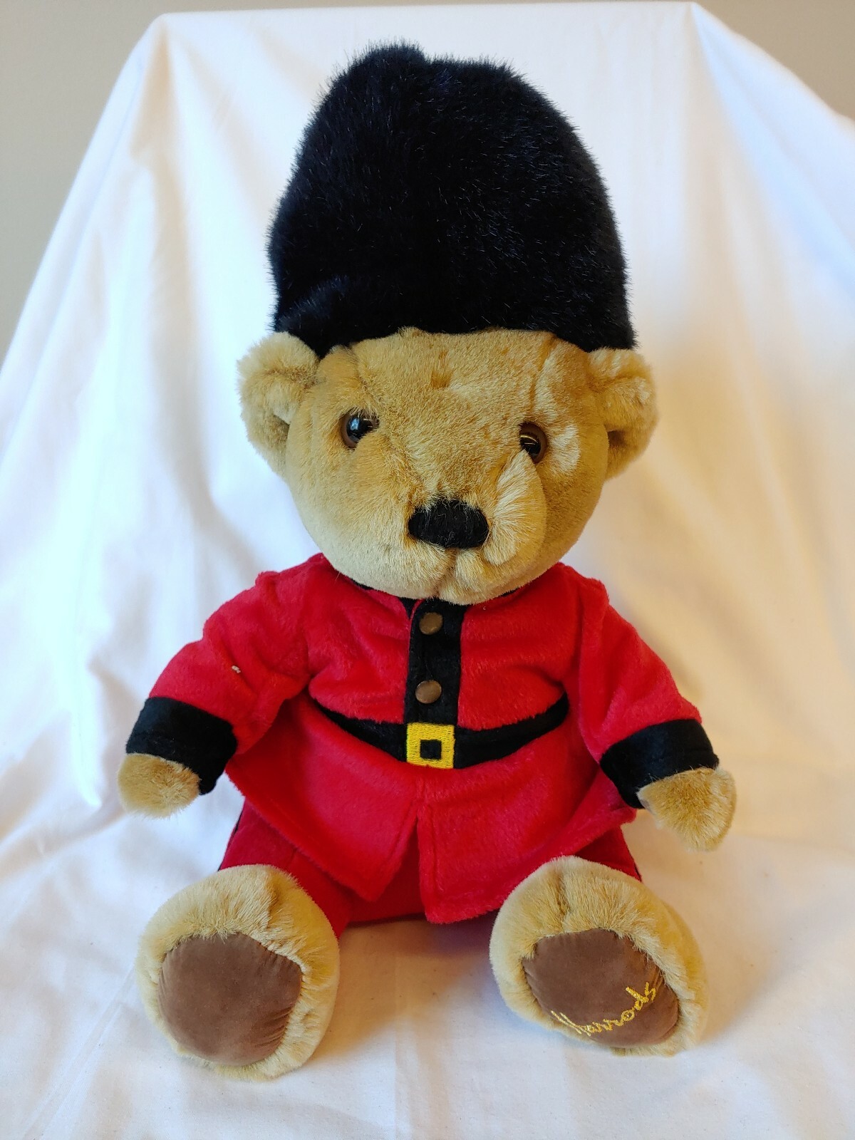 Harrods Teddy Bear London Palace Royal Guard Plush 15" Knightsbridge ...