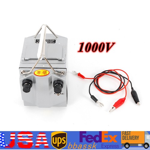 Portable Hand Crank Insulation Megohm Tester Resistance Meter ...