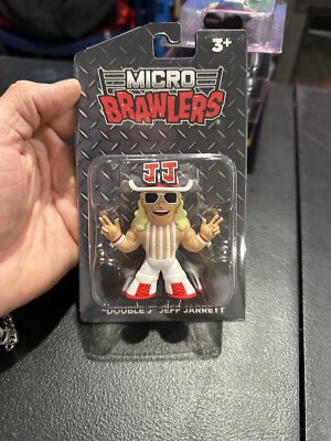 Jeff Jarrett - Pro Wrestling Crate Micro Brawler Double J (AEW / WWE ...