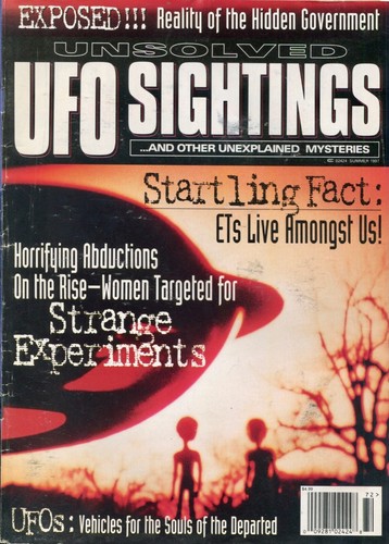 Unsolved UFO Sightings And Other Unexplained Mysteries Magazine ...