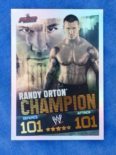 RARE ? CARTE DE JEUX Playing card - TOPPS SLAM ATTAX - RANDY ORTON | eBay