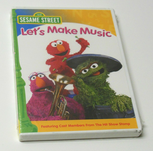 Sesame Street - Lets Make Music (DVD, 2003) for sale online | eBay