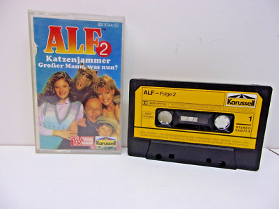 ALF FOLGE 2 - MC Kassette - Hörspiel - Katzenjammer Großer Mann was nun ...
