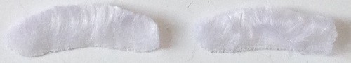 Funny fake eyebrows, costume eyebrows, monobrow, unibrow, zoom fancy ...