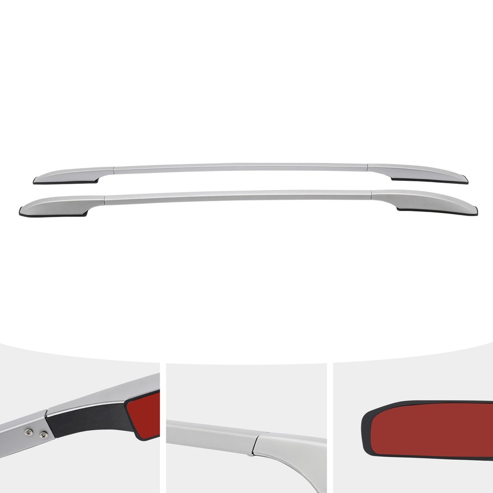 For Chevrolet Equinox 2018-2024 Top Roof Rack Side Rails Bars Aluminum ...