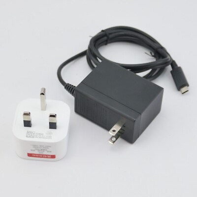 Nintendo Switch Power Supply – US AC Power Adapter - HAC-002 - WITH UK ...
