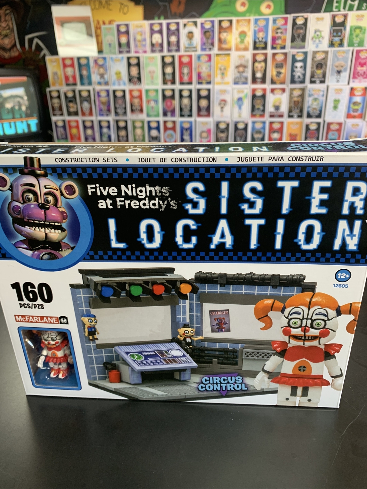 FNAF Sister Location Circus Control McFarlane Toys New Sealed ...