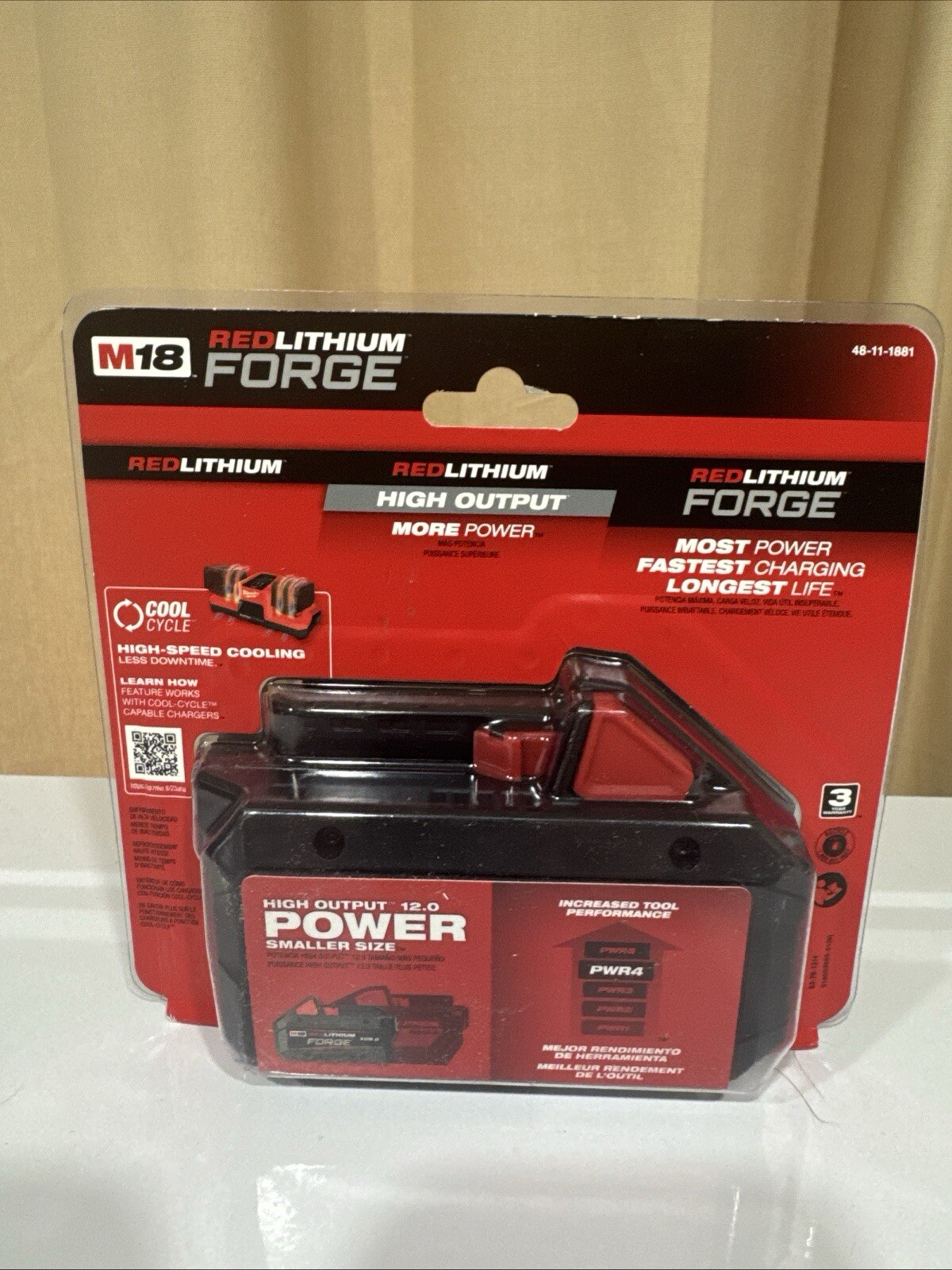 Milwaukee M18 red lithium forge xc 8.0 ah (New In Packaging as shown ...