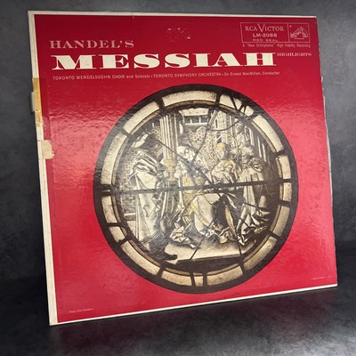 Handel's Messiah Toronto Choir & Soloists/Symphony Orchestra - LM-2088 ...