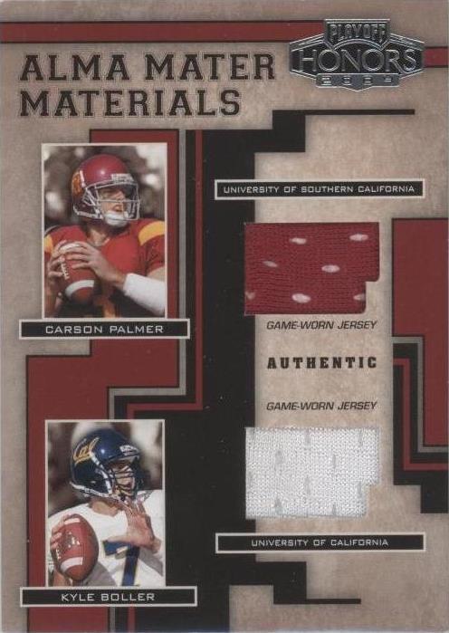 2004 Playoff Honors - Alma Mater Materials Carson Palmer, Kyle Boller # ...