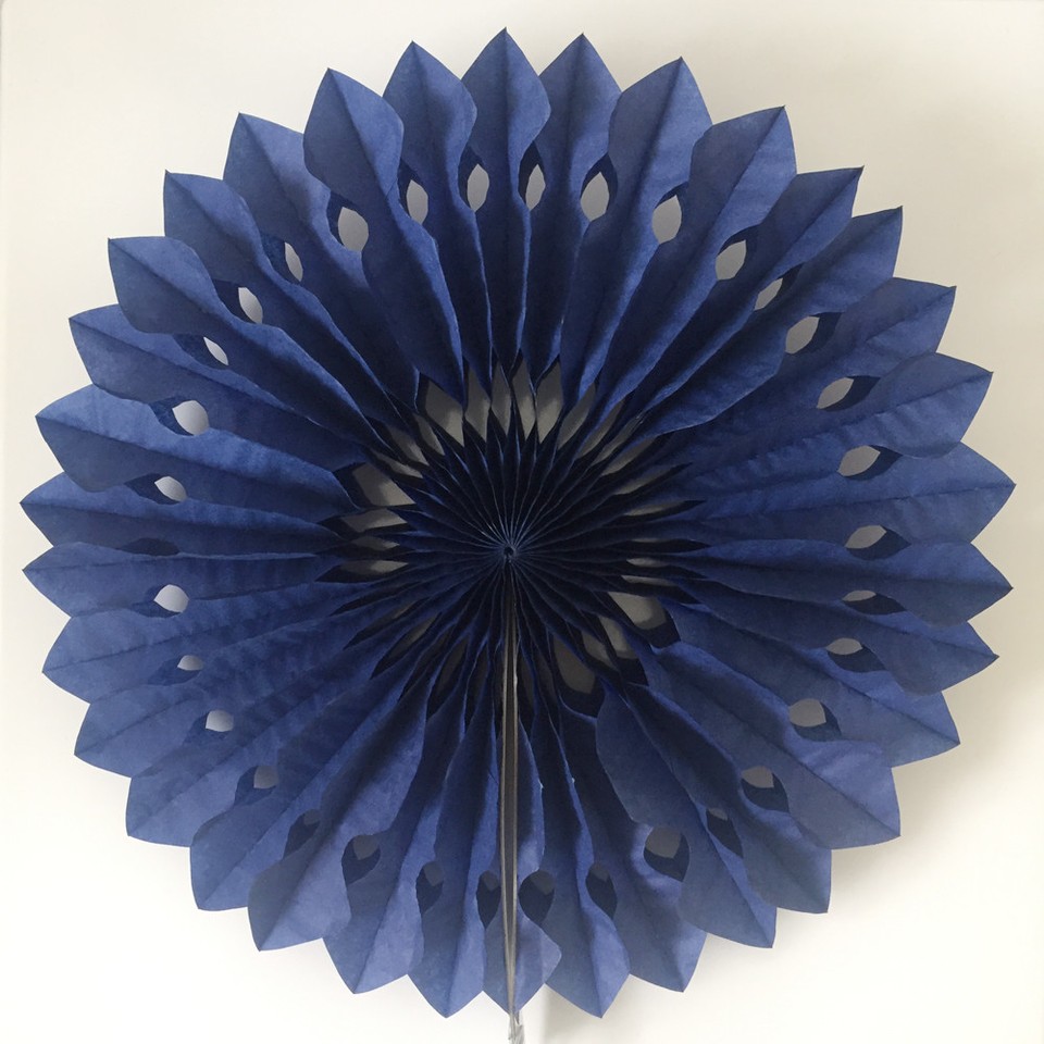 Tissue Paper Flower Hanging Fan Wedding Birthday Garland Party Decor ...