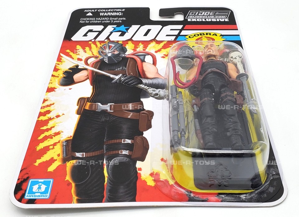 G.I. Joe Cobra Eel Squad Leader Guillotine Action Figure 2017 Hasbro ...
