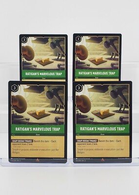 Disney Lorcana - Ratigan's Marvelous Trap 102/204 - Rise Floodborn Rare ...