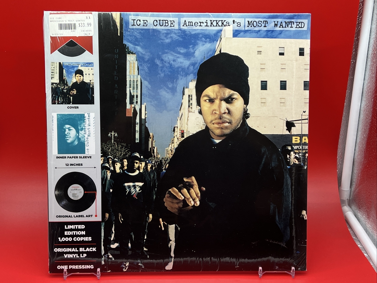 🔥🔥SUPER RARE ICE CUBE🧊Amerikkka's Most Wanted VINYL Limited To 1000 ...