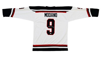 Mike Modano USA Hockey Signed Jersey Custom Autographed Beckett COA | eBay