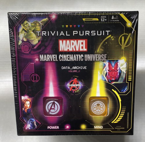 Trivial Pursuit Marvel Cinematic Universe Data Archive Vol 2 USAopoly ...