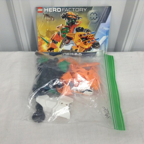 100% Complete Set EUC Retired Lego Hero Factory Nex 2.0 (2068) with ...