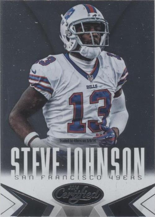 2014 Panini Certified - Steve Johnson #12 for sale online | eBay