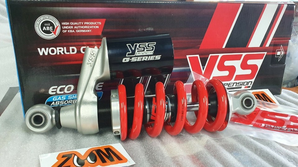YSS Rear Gas Shock Suspension MC302-250TL-19-858 Honda Grom 125 Msx SF ...