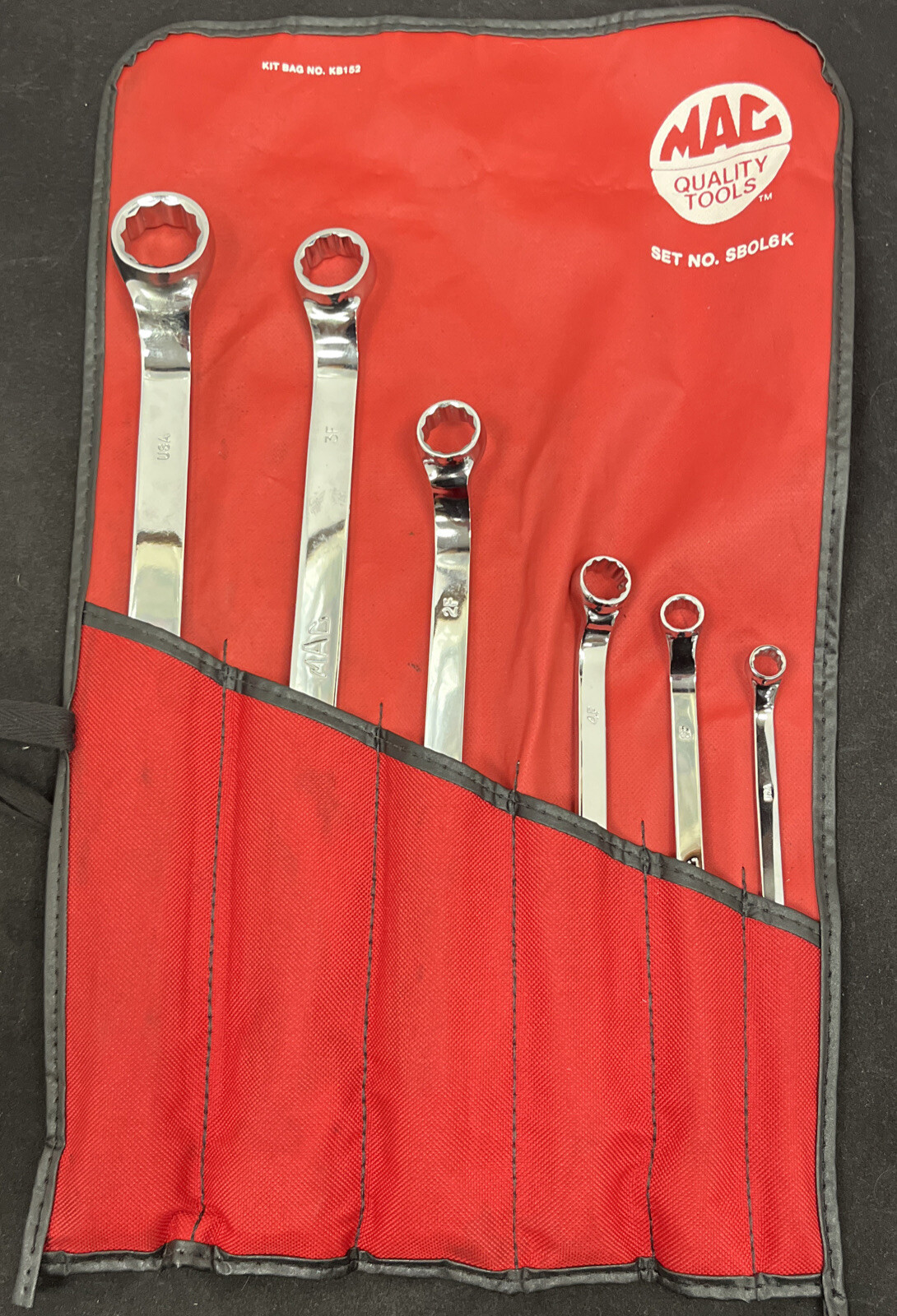 4462) Mac Tools Wrench Set Storage Pouch Kb152 for sale online | eBay