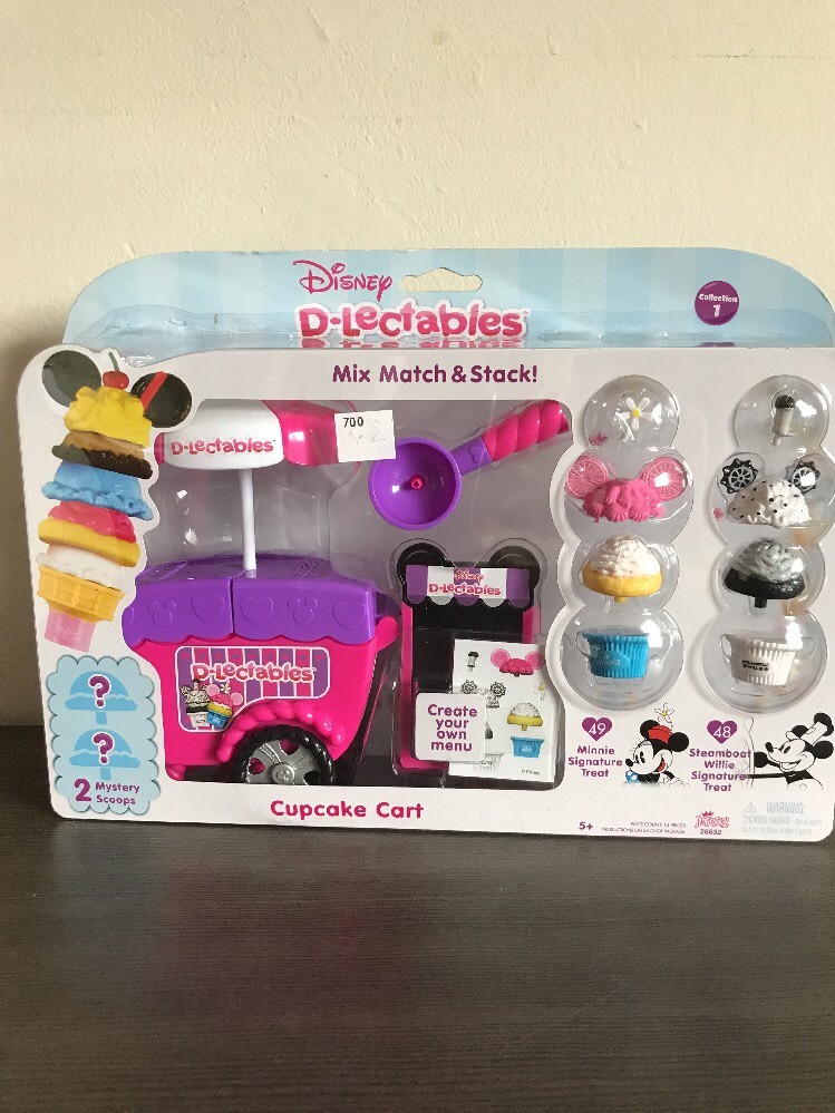 2 Disney D-Lectables: Cinderella And Rapunzel collection #1 And Cupcake ...