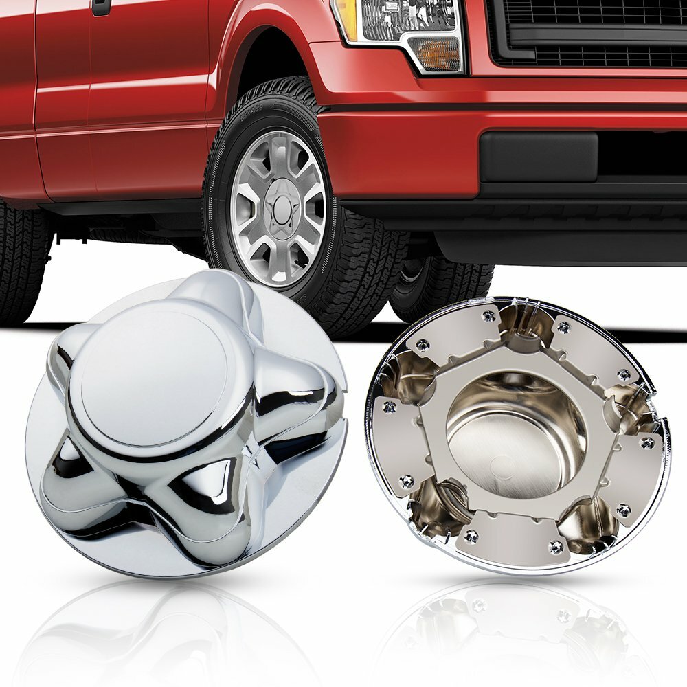 Chrome Wheel Hub Cap Center Cap W/ 7.8" Cap For F150 & Expedition 4.6 5 ...