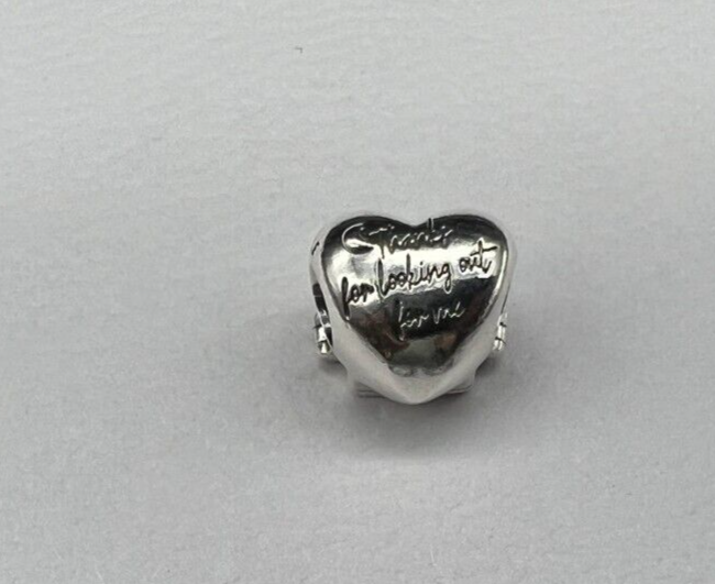 NEW Authentic Pandora Window Heart Charm 798006EN63 | eBay