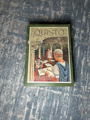 Vintage QUINTO Game of Fives Board Game 3M from 1968 Bookshelf Board ...