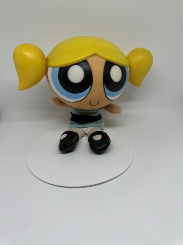 TRENDMASTERS Powerpuff Girls BUBBLES 4.5" Talking Doll Tested Working ...