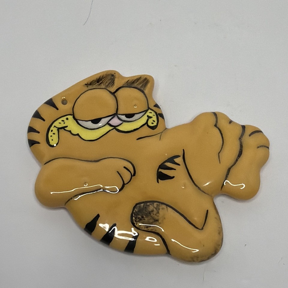 Vintage 1983 Garfield Wind Chime Ceramic Fishbowl 1 Replacement | eBay