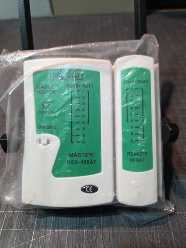 Network Ethernet Cable Tester LAN RJ45 RJ11 RJ12 CAT5 CAT6 POE Data ...