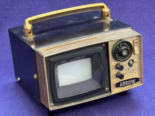 VINTAGE MADE IN JAPAN ARROW TV SHAPED TRANSISTOR RADIO SLIDE VIEWER AS IS PARTS | eBay