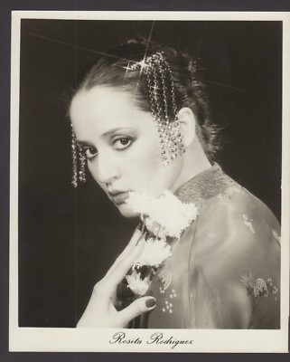VINTAGE PRESS PHOTO / SINGER ROSITA RODRIGUEZ / PUERTO RICO / 1970's #1 ...