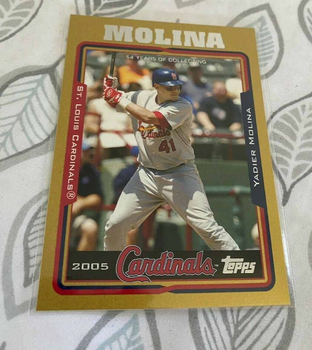2005 Topps YADIER MOLINA Gold /2005 | eBay