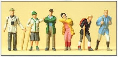Preiser 10290 Ho Scale Hikers Resting Pcs. 6 | eBay