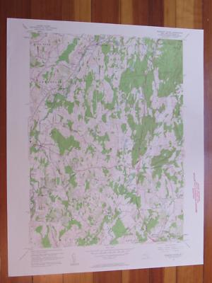 Pleasant Valley New York 1958 Original Vintage USGS Topo Map | eBay