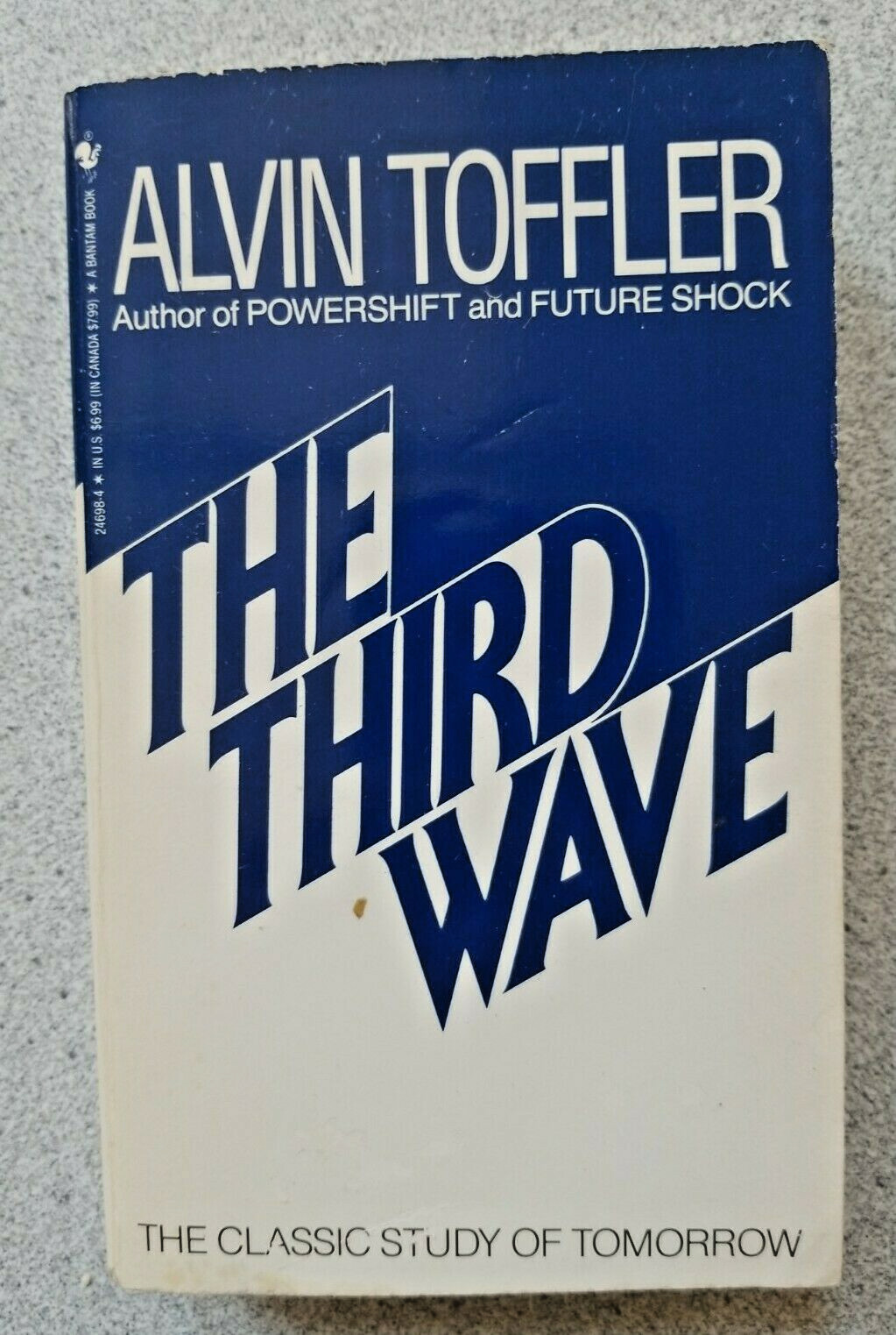 1984 THE THIRD WAVE by Alvin Toffler ~ The Classic Study of Tomorrow PB | eBay