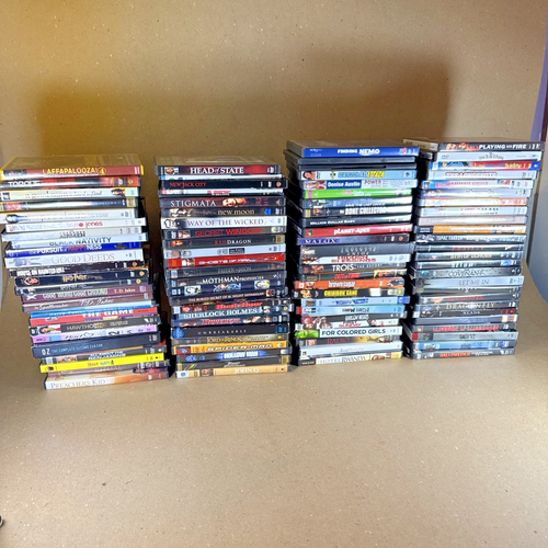Lot of 100 DVDs Bundle Wholesale Bulk DVDs Movies TV Shows Etc Lot #1 ...