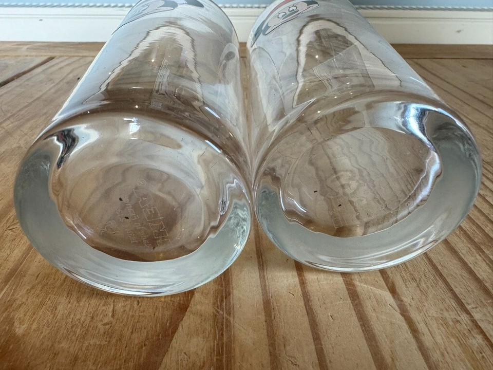 2x ULTRA RARE Disney Mickey and Minnie Mouse IKEA Tumbler Glass | eBay UK