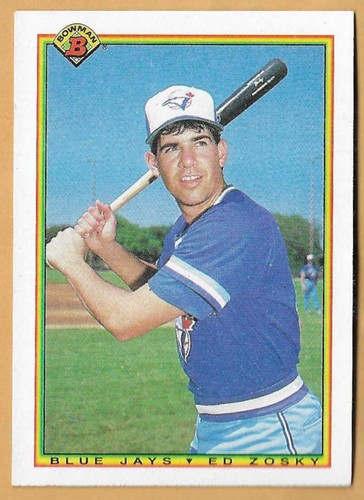 ED ZOSKY TORONTO BLUE JAYS #523 - BOWMAN NM-MT 1990 | eBay