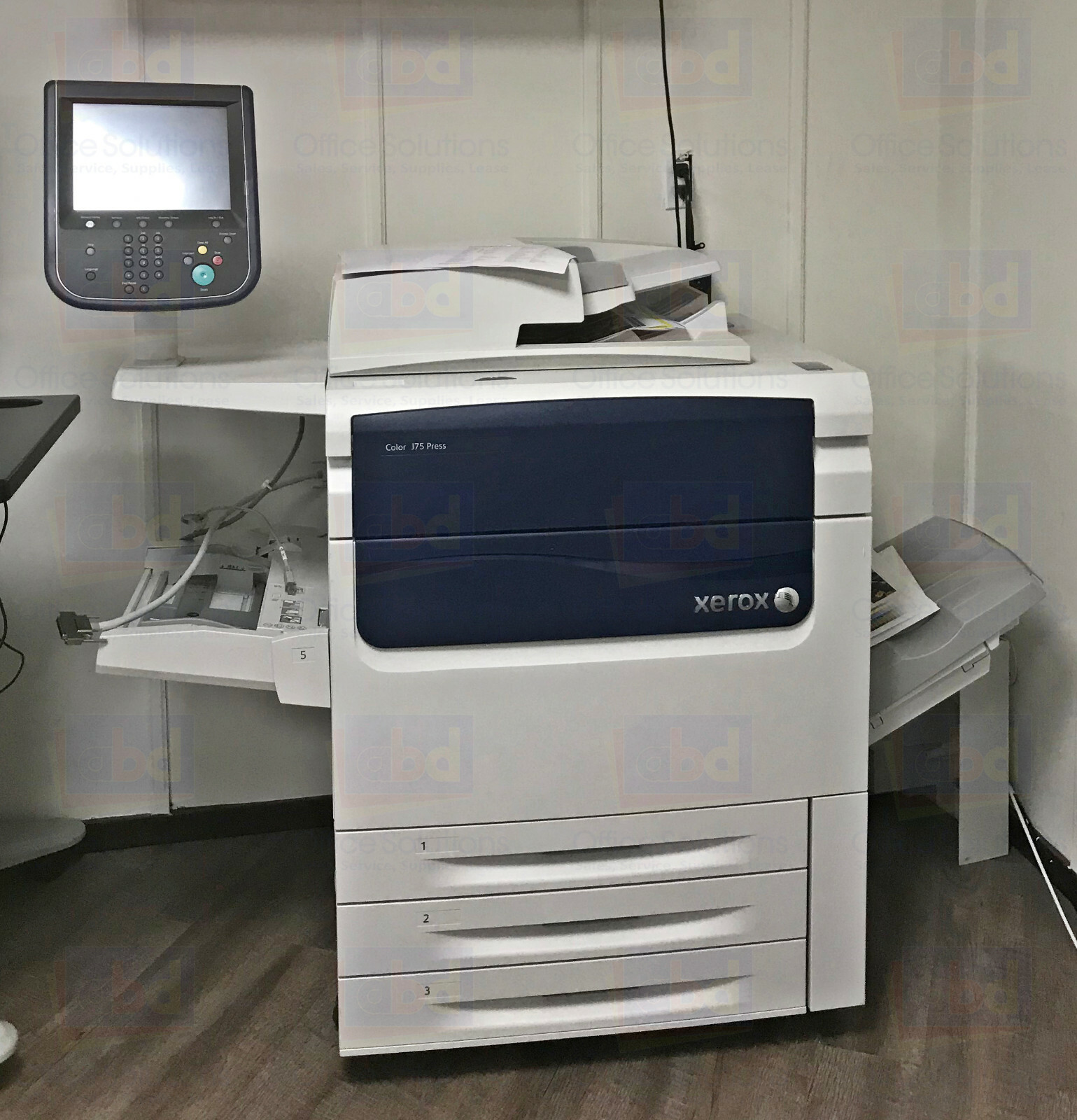 Xerox Color J75 Press Digital Production Printer Copier Scanner Fiery ...