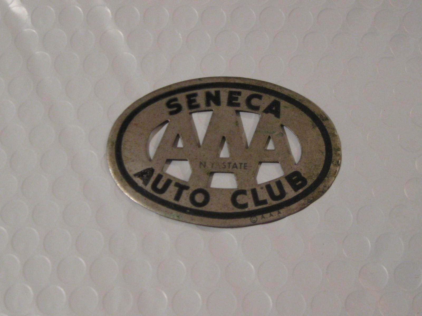 Vintage NY State Seneca Auto Club AAA Plate New York | eBay