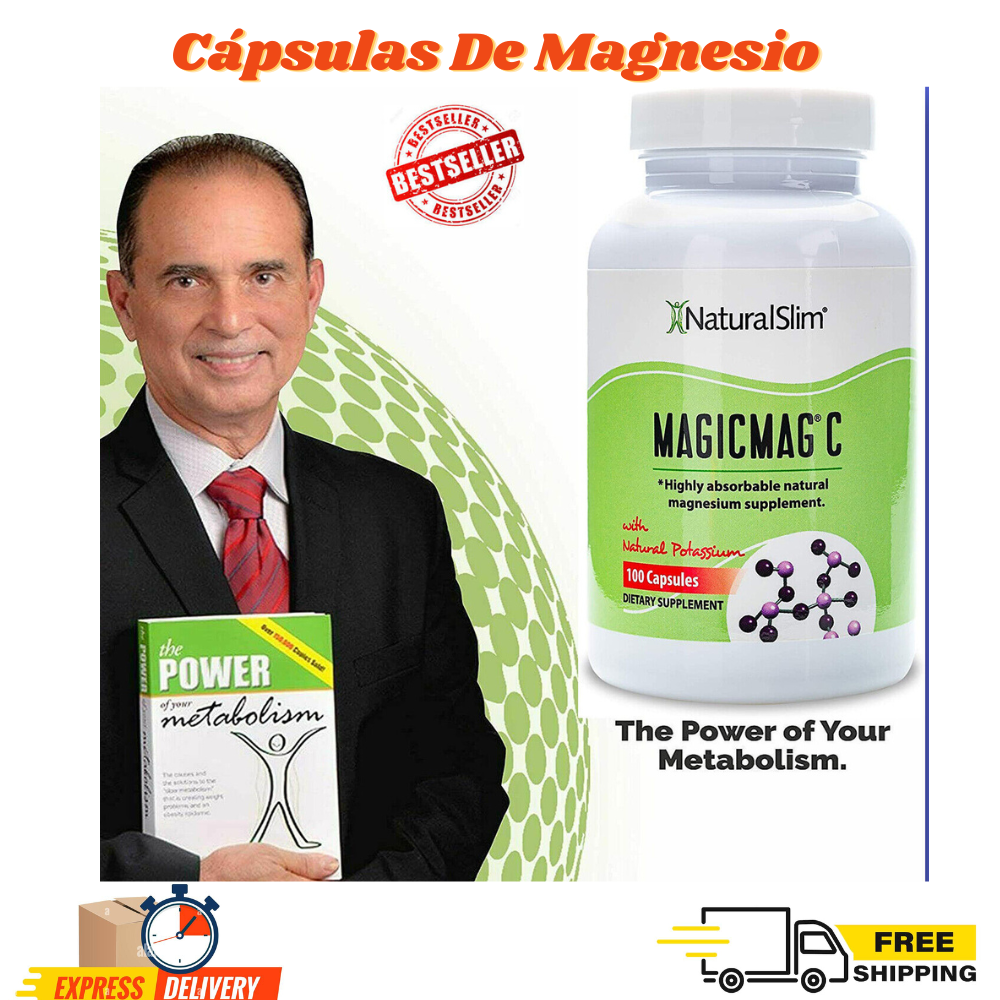 Cápsulas De Magnesio Antiestrés Naturalslim Sri Lanka | Ubuy