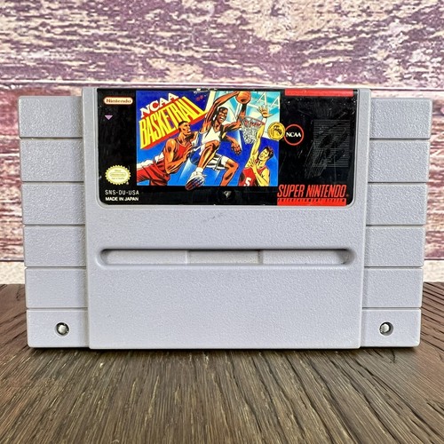 NCAA Basketball - 1992 SNES - Super Nintendo, Authentic - Cart Only ...