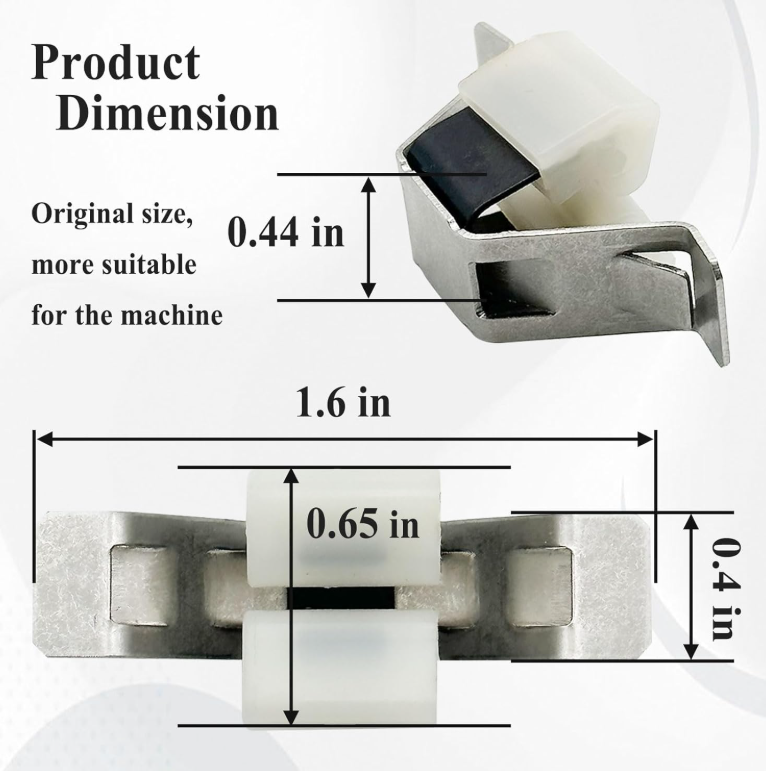 Dryer Door Catch for Maytag MEDB855DC4 MEDB835DW3 MGDC215EW2 Roper ...