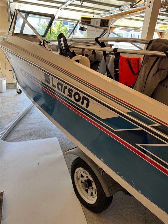 1989 Larson 15’ Citation DC-150 Runabout Boat Mercury 80HP 2 Outboard ...