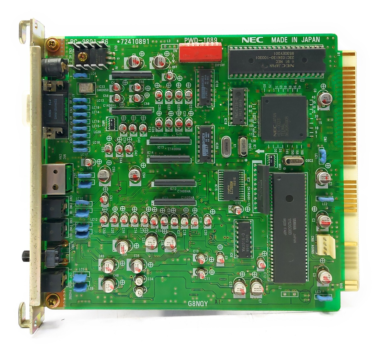 NEC PC-9801-86 PCB PWD-1089 Circuit Board | eBay
