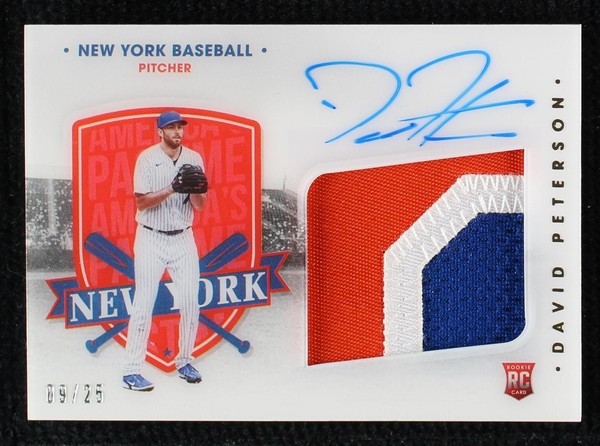 2021 Panini Chronicles - America's Pastime Material Signatures Gold # ...